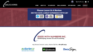 Website Design for Good with Numbers